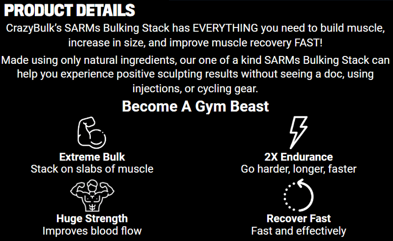 SARMs Stack for Bulking 2025: Can CrazyBulk Handle the Magic?